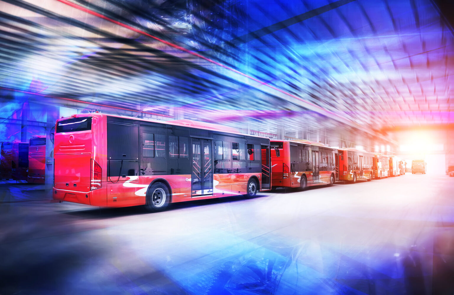 Automated Bus Depot Marshalling - Unikie